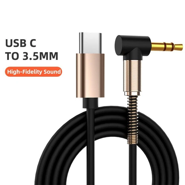 AUX CORD AUDIO Cable usb-c to 3.5mm Audio Cable Best U2W4 $8.99 ...