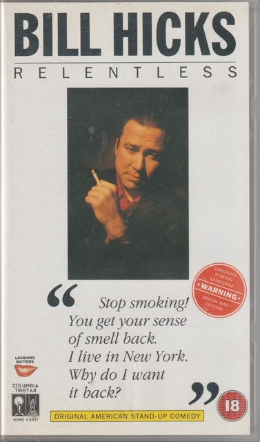 BILL HICKS-RELENTLESS (VHS 1992) £1.99 - PicClick UK