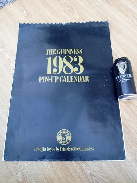 1983 GUINNESS CALENDAR Pin Up Glamour advertising collectable posters £ ...