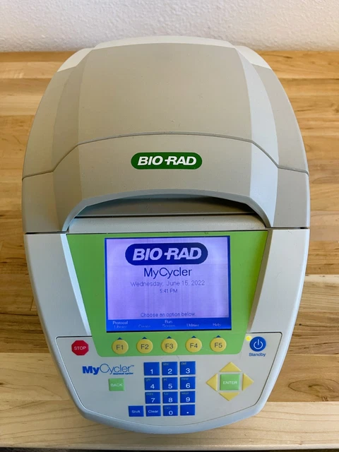 BIO-RAD MYCYCLER GRADIENT 96-Well PCR Thermal Cycler Minicycler 580BR ...