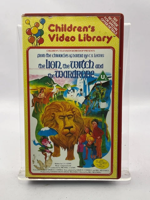 THE LION THE Witch and The Wardrobe Children's Video Library VHS Tape £ ...