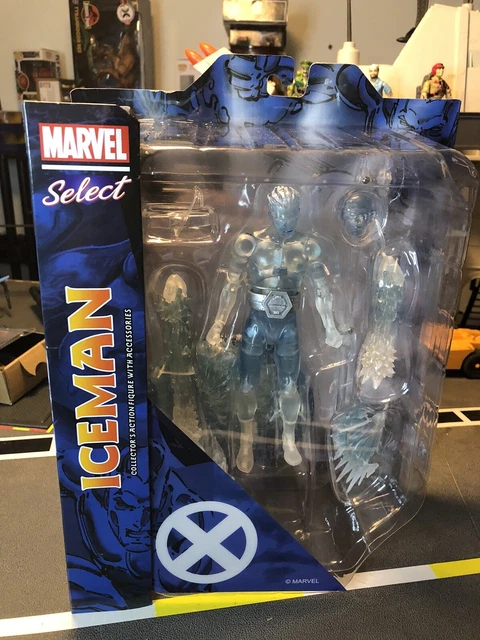 MARVEL SELECT X-MEN - Iceman Diamond Select Toys *Todo el embalaje ...