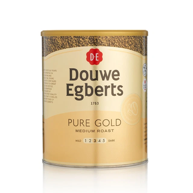 DOUWE EGBERTS PURE Gold Instant Coffee 750G Pack 6 - 4041022X6 £280.25 ...