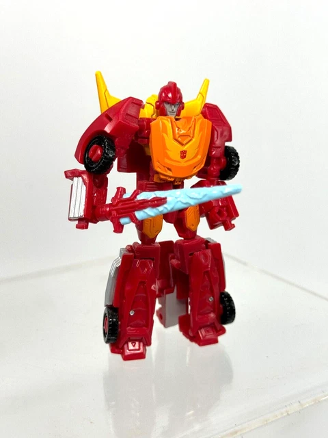TRANSFORMERS: LEGACY CORE Class Autobot Hot Rod Robot Collection Action ...