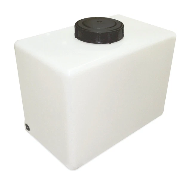 50L LITRE UPRIGHT Plastic Water Storage Tank - Valeting Window Cleaning ...