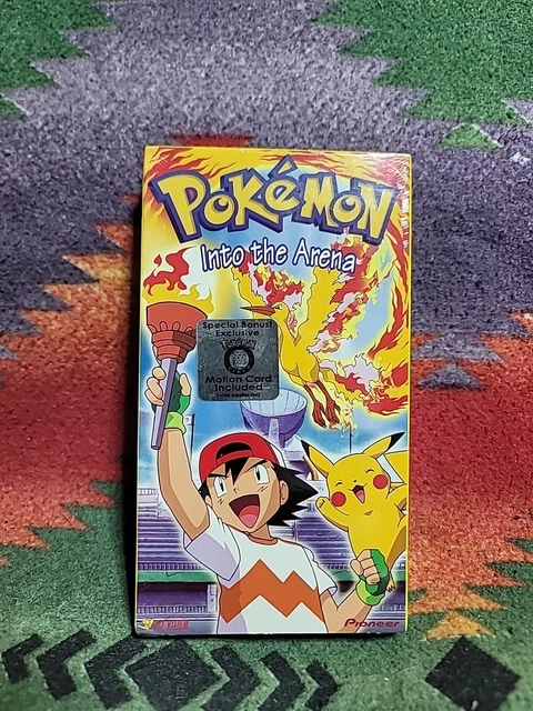 POKEMON VOL. 24: Into the Arena (VHS, 2000) Motion Card Included Sealed ...