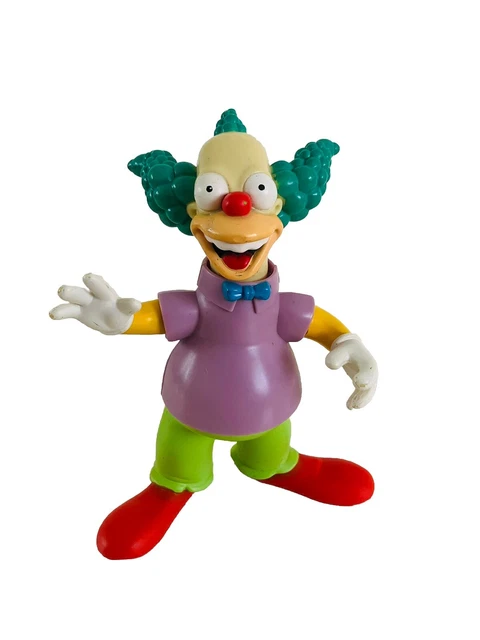 THE SIMPSONS KRUSTY The Clown 5" Action Figure Vintage 2000 Playmates £ ...