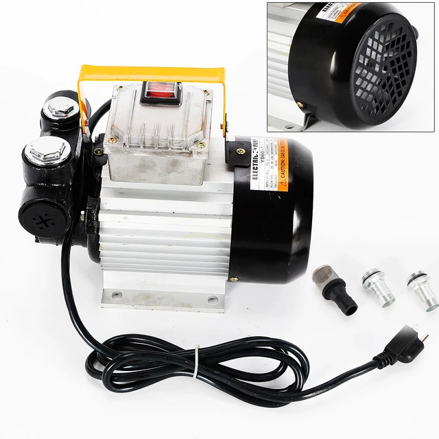 MOTOR OIL FUEL Fluid Extractor AC 110V Electric Transfer Pump Self ...