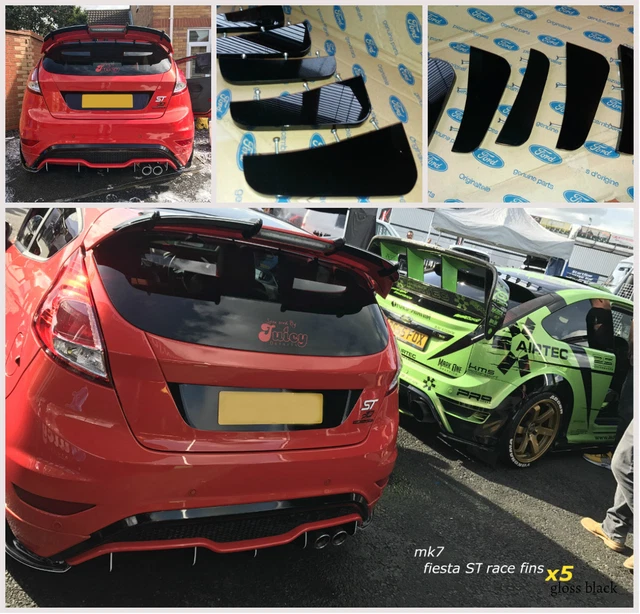 FORD FIESTA ST mk7 diffuser/fiesta zetec diffuser fins/fiesta st180 ...