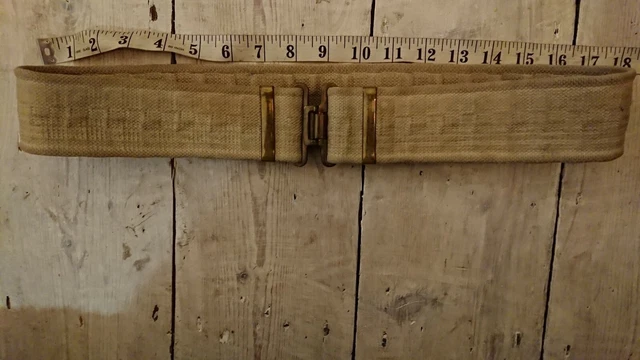 BRITISH ARMY 37 Pattern Webbing Belt Royal Navy- WW2 Pattern EUR 23,39 ...