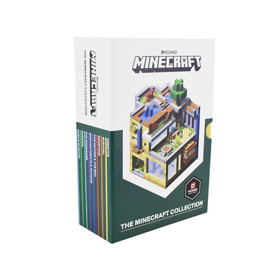 THE OFFICIAL MINECRAFT Guide Collection 8 Books Box Set Pack By Mojang ...
