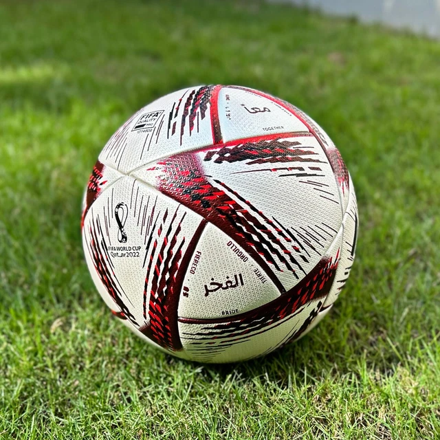 ADIDAS FOOTBALL AL Rihla World Cup 2022 official match ball size 5 (red ...