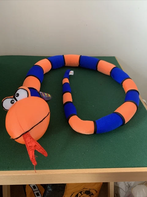 NEW PMS CHARACTER Co Snake Soft Plush Toy - 60” £10.00 - PicClick UK
