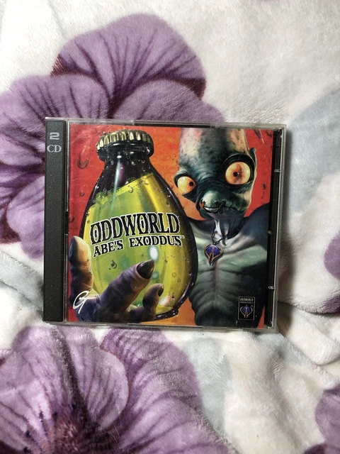 ODDWORLD ABE'S EXODDUS Exodus PC CD ROM Game 2 Disc £15.00 - PicClick UK