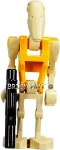 LEGO STAR WARS - Yellow Torso Battle Droid Commander + Gift - Rare ...