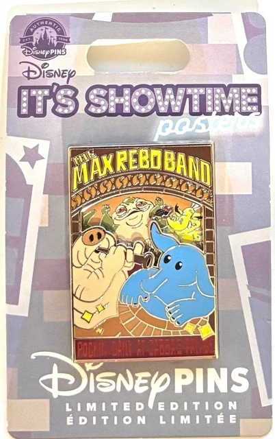 DISNEY IT'S SHOWTIME Max Rebo Band Jabba the Hutt Star Wars Poster LE ...