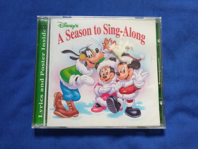 DISNEY'S A SEASON To Sing Along (CD, 2003) Walt Disney - Christmas ...