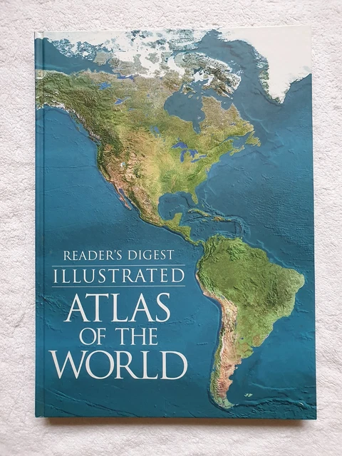 READER'S DIGEST ILLUSTRATED Atlas of the World £14.95 - PicClick UK