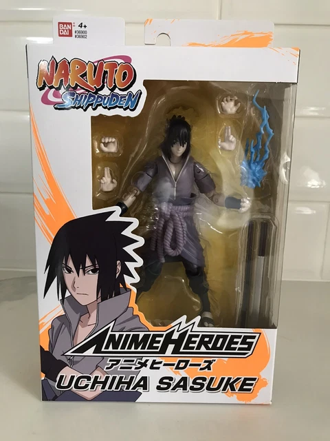 UCHIHA SASUKE NARUTO Shippuden Anime Heroes Toy Figure Collectible ...