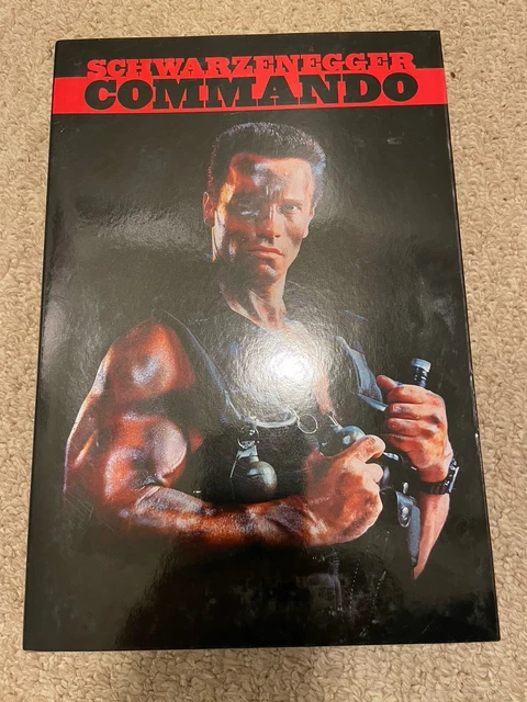 NECA COMMANDO 30TH Anniversary Ultimate John Matrix Schwarzenegger ...