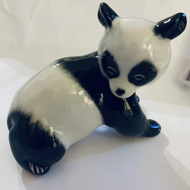 VINTAGE LOMONOSOV PORCELAIN Panda Figurine Made in Soviet USSR £8.00 ...
