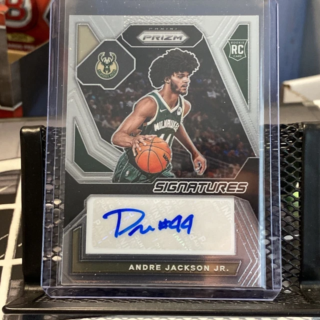 ANDRE JACKSON JR. 2023-24 Panini Prizm Rookie Signatures Prizm Auto RC ...