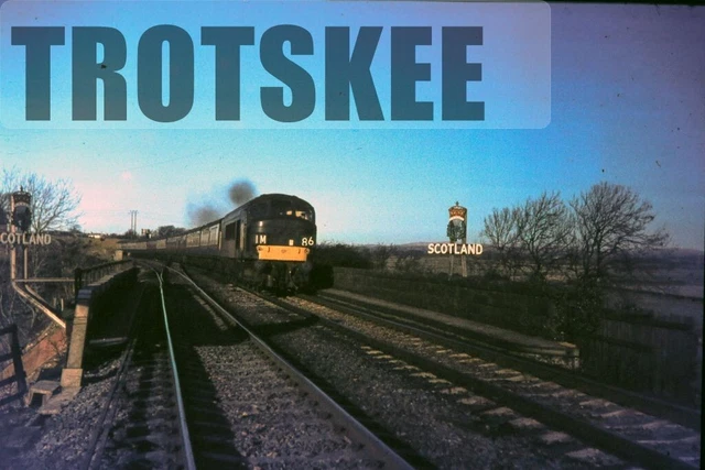 35MM SLIDE BR British Railways Diesel Loco Class 45 D25 c1968 Original ...