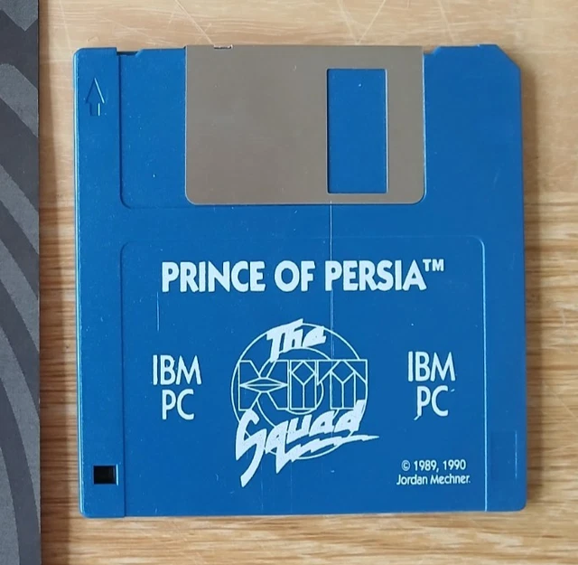 PRINCE OF PERSIA - Vintage 1989 IBM PC Boxed Game - 3.5" Disc and ...