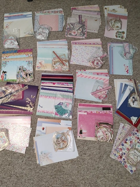 CRAFT CARD/PAPER BUNDLE (Over 100 A4 Sheets Of Card, Plus Papers and ...