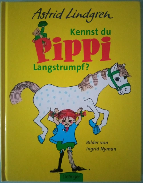 KENNST DU PIPPI Langstrumpf? - Astrid Lindgren - Ingrid Nyman EUR 7,95 ... KENNST DU PIPPI Langstrumpf? - Astrid Lindgren - Ingrid Nyman EUR 7,95 ...