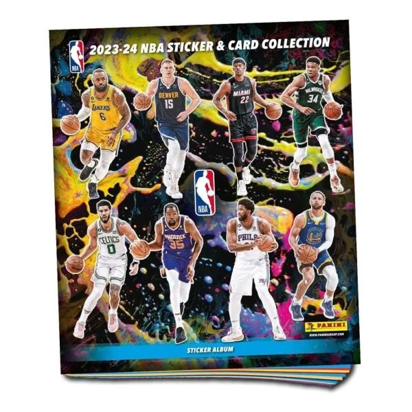 NBA STICKER & Trading Cards Collection 2023-24 Sticker Album *Englische ...