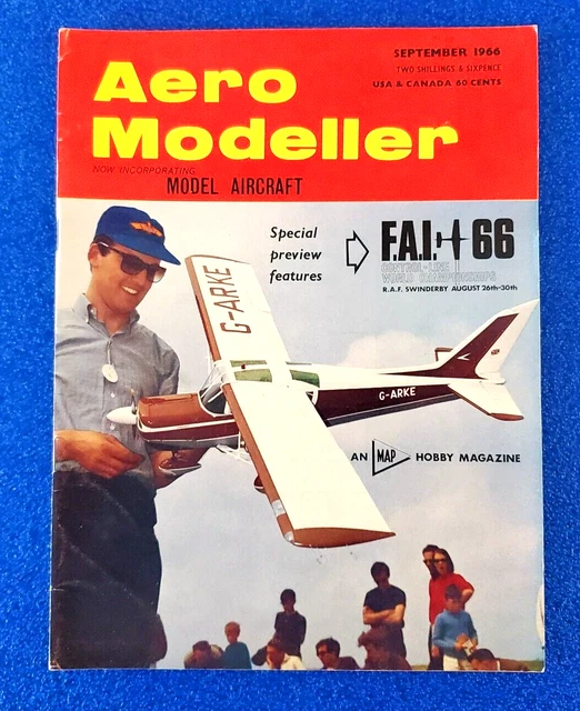 1966 SEPTEMBER - Aero Modeller Vintage Aircraft Hobby Magazine Free ...