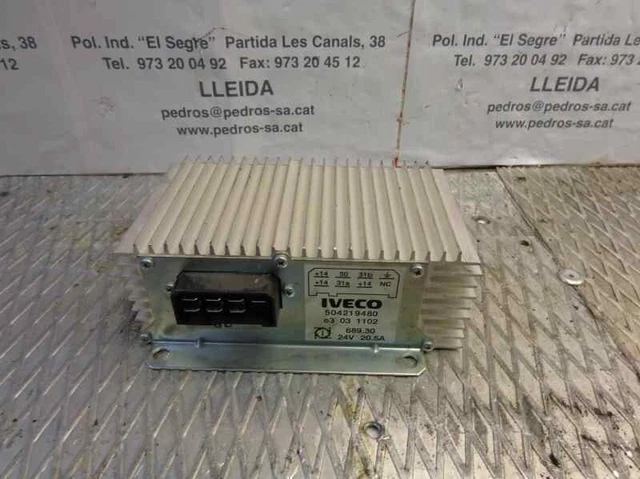 504219480 BOITIER DE Commande Moteur Pour Iveco Stralis 450 347566 ...