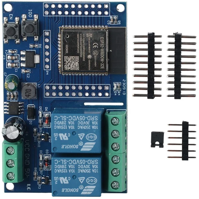 SCHEDA RELÈ 2 canali ESP32 scheda di sviluppo sviluppo sviluppo ...