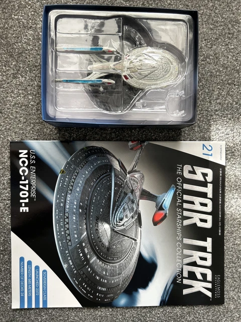 STAR TREK EAGLEMOSS Starships Collection #21 Uss Enterprise Ncc-1701-E ... STAR TREK EAGLEMOSS Starships Collection #21 Uss Enterprise Ncc-1701-E ...