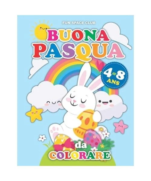 PASQUA DA COLORARE: Libro da colorare di Pasqua per bambini di 4-8 anni ...