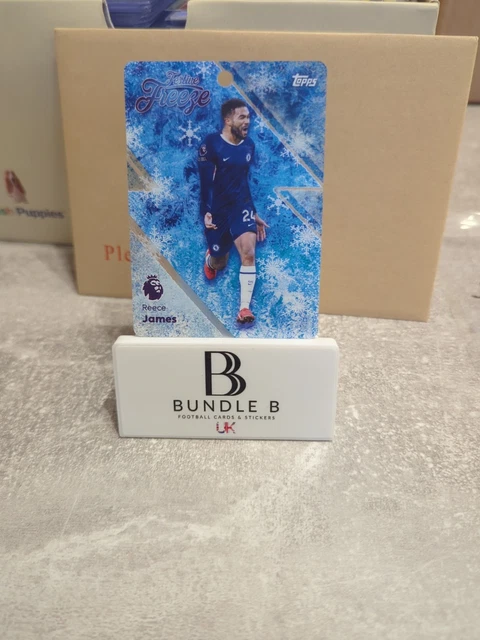 TOPPS P/L 2026 Edition Festive Freeze Card Reece James Chelsea £2.99 ...