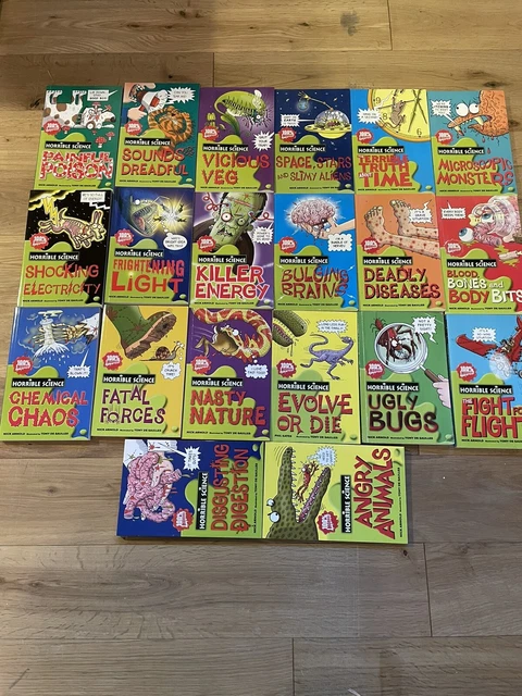 HORRIBLE SCIENCE - Bulging Box of Books, 20 Book Box Set Nick Arnold ...