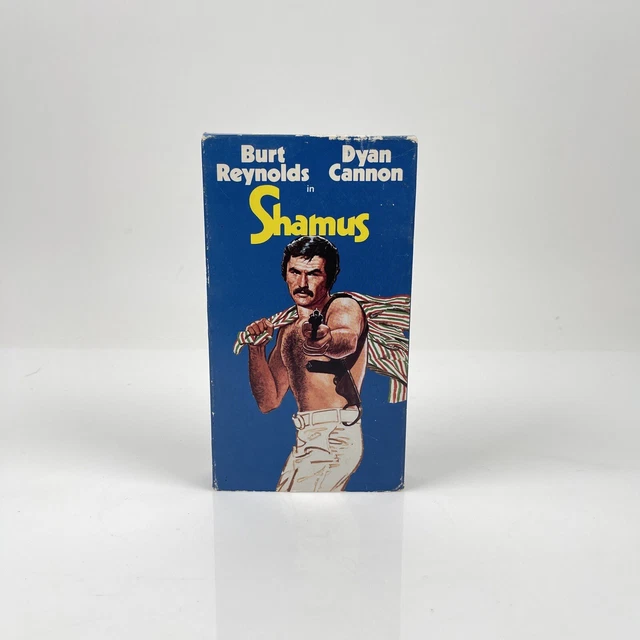 SHAMUS VHS FILM 1973 comedy BURT REYNOLDS Dyan Cannon John Glove ...