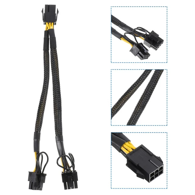 POWER SUPPLY CABLES Gpu Extension Graphics Card Connector Adapter $20. ...