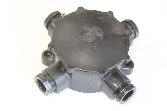 OLD BAKELITE JUNCTION Box Surface-mounted Distributor AP Art Deco Loft ...