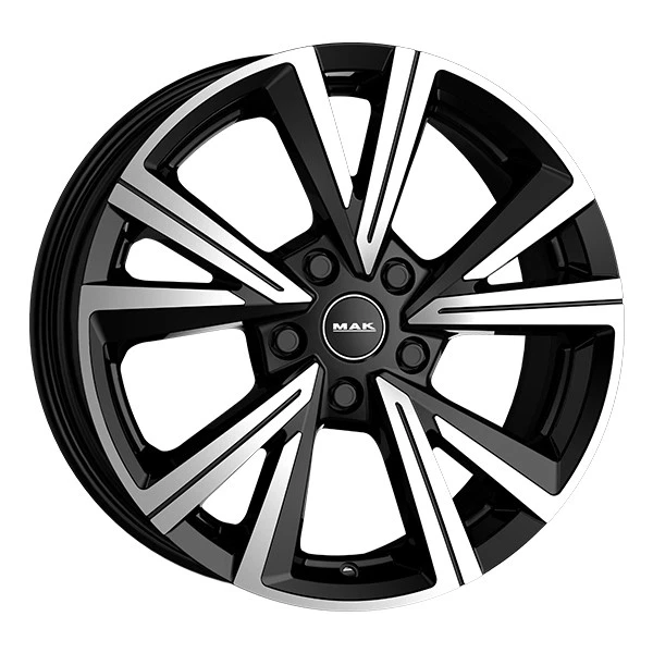 ALLOY WHEEL MAK Qvarz For Volkswagen Tayron 2025 8X18 5X112 Black ...