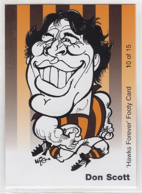 AFL CARD HAWTHORN Captains 1998 Don Scott EUR 5,16 - PicClick FR