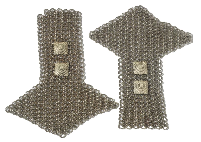 20TH C. CAVALRY Officers Shoulder Chains / Epaulettes each w 2 Pips ...