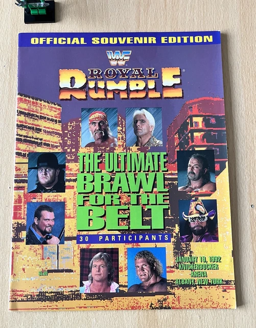 WWF ROYAL RUMBLE 1992 Official Souvenir Edition Program VGC £21.99 ...