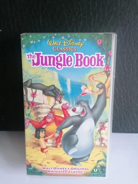 Walt Disney Classics The Jungle Book Vhs Video Fully Play Tested