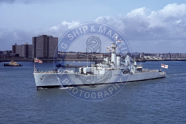 ROYAL NAVY ROTHESAY-CLASS Frigate HMS YARMOUTH (F101) - 6x4 (10x15 ...