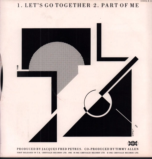 CHANGE (80'S POP Group) Let's Go Together 12" vinyl UK Cool Tempo 1985 ...