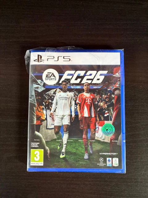 PS5 EA SPORTS Fc 26 Fifa 2026 Playstation 5 Pal Eu Italiano Nuovo Dvd ...