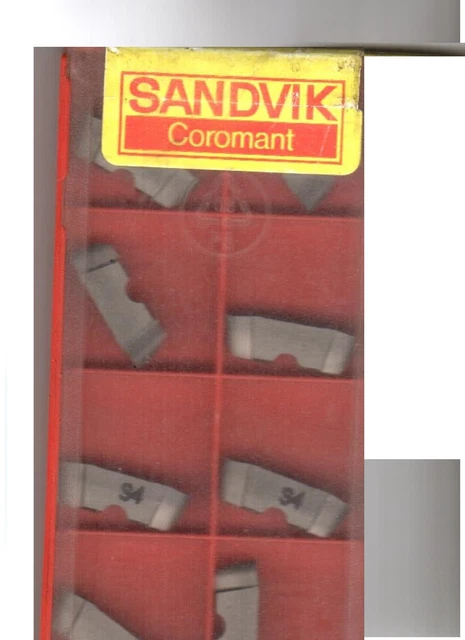 10 PIÈCES PLAQUE de coupe réversible Sandvik L154.93-3 150 S4 P30 EUR ...